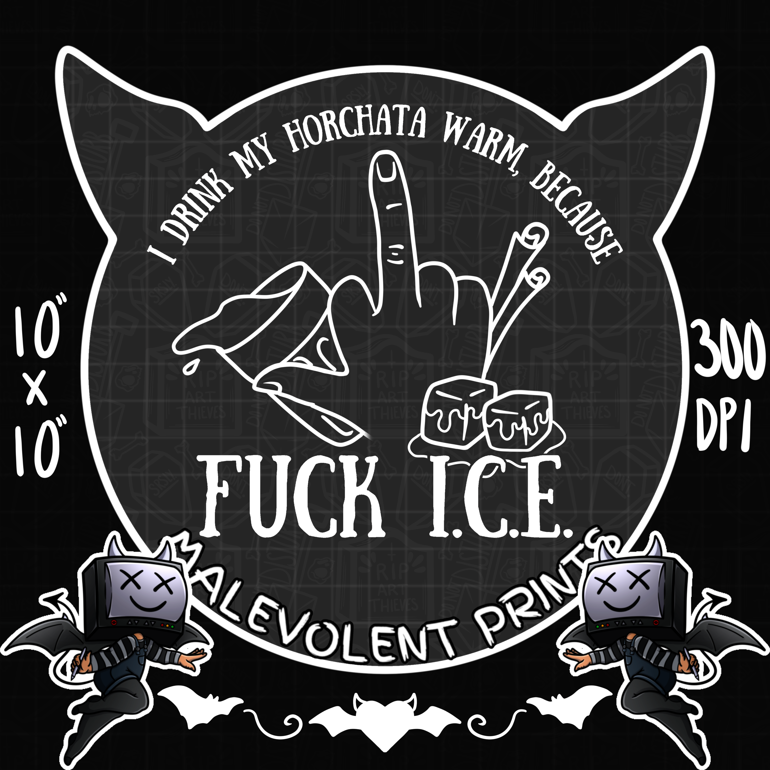 FVCK ICE Freebie – Malevolent Prints